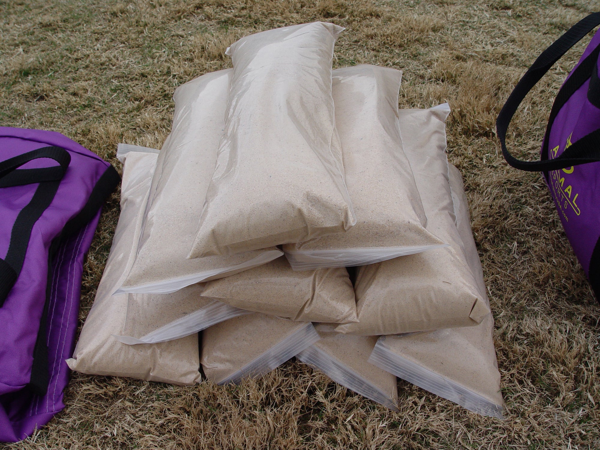 *16” Sandbag Tiedown System for Agility Tunnel Setup – Dog Agility USA