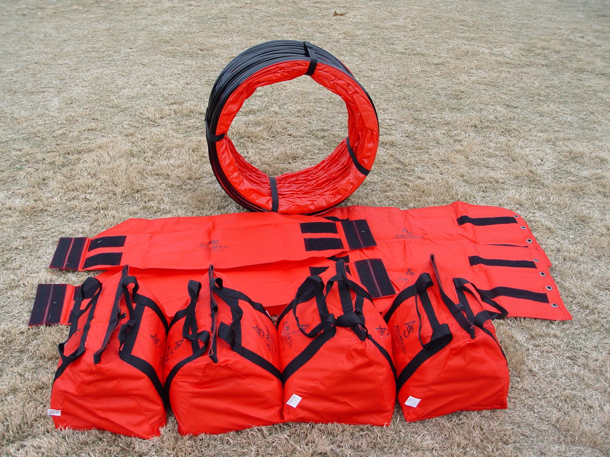 *18’ Dog Agility Collapse Tunnel, (Chutes) – Dog Agility USA