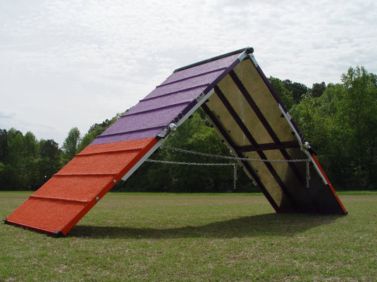 *9’ Dog Agility A-Frame, Rubber Top, On-Wheels-Interface Ready, Purple ...