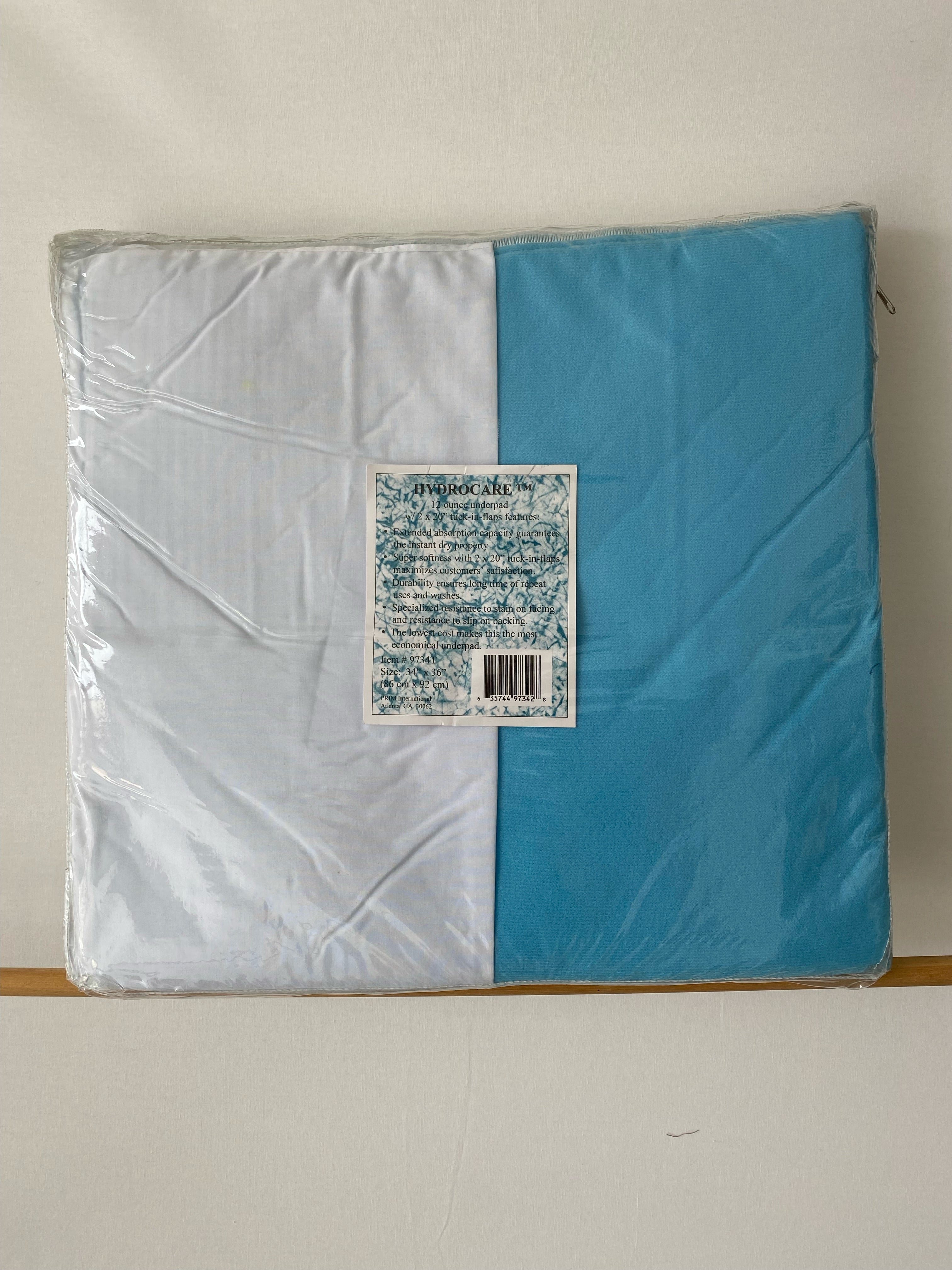 White and Blue 34" X 36" Reusable Training Pad/Elderly Dog pee pad wit ...